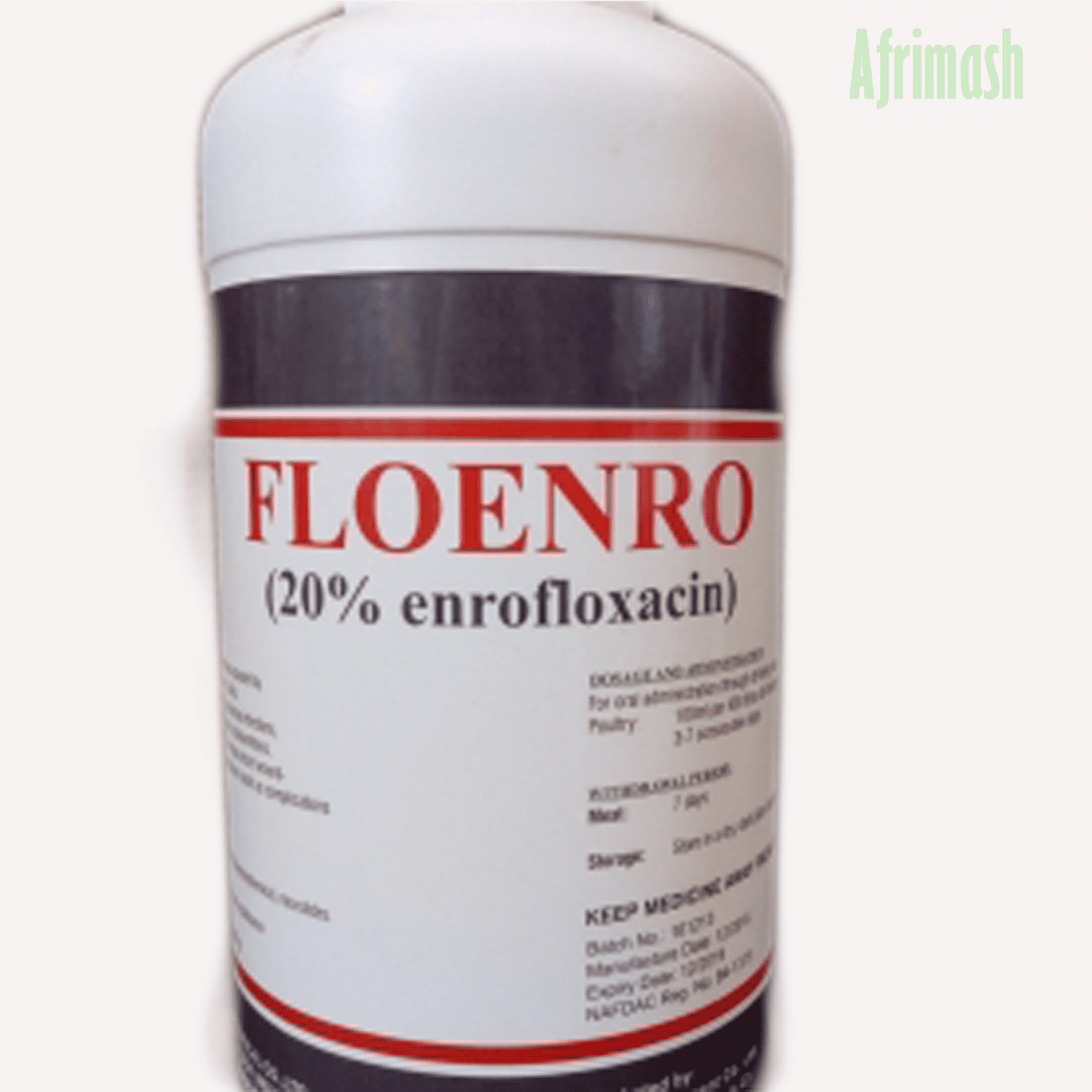 20% Enrofloxacin Antibiotic - 1 LITRE | Afrimash.com - Nigeria
