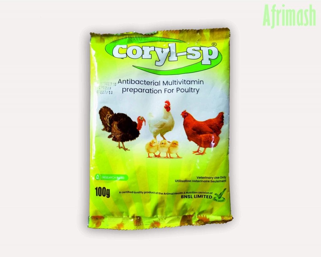 Coryl Sp - Antibiotic/Multivitamin for Poultry - Afrimash.com - Nigeria
